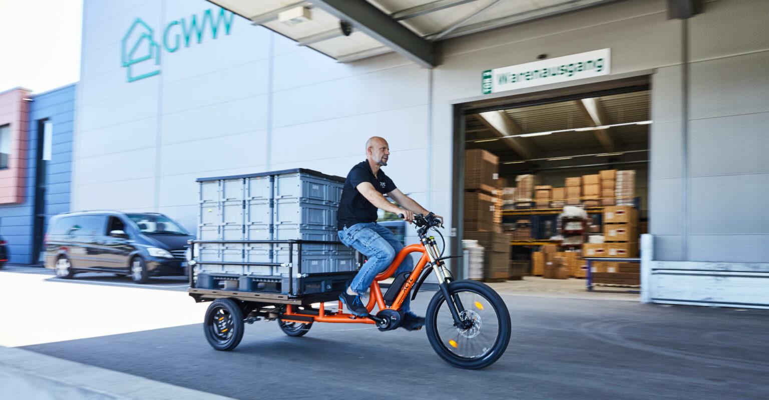 XCYC PICKUP: Cargo Bike for Industry, Retail, Craft & Service