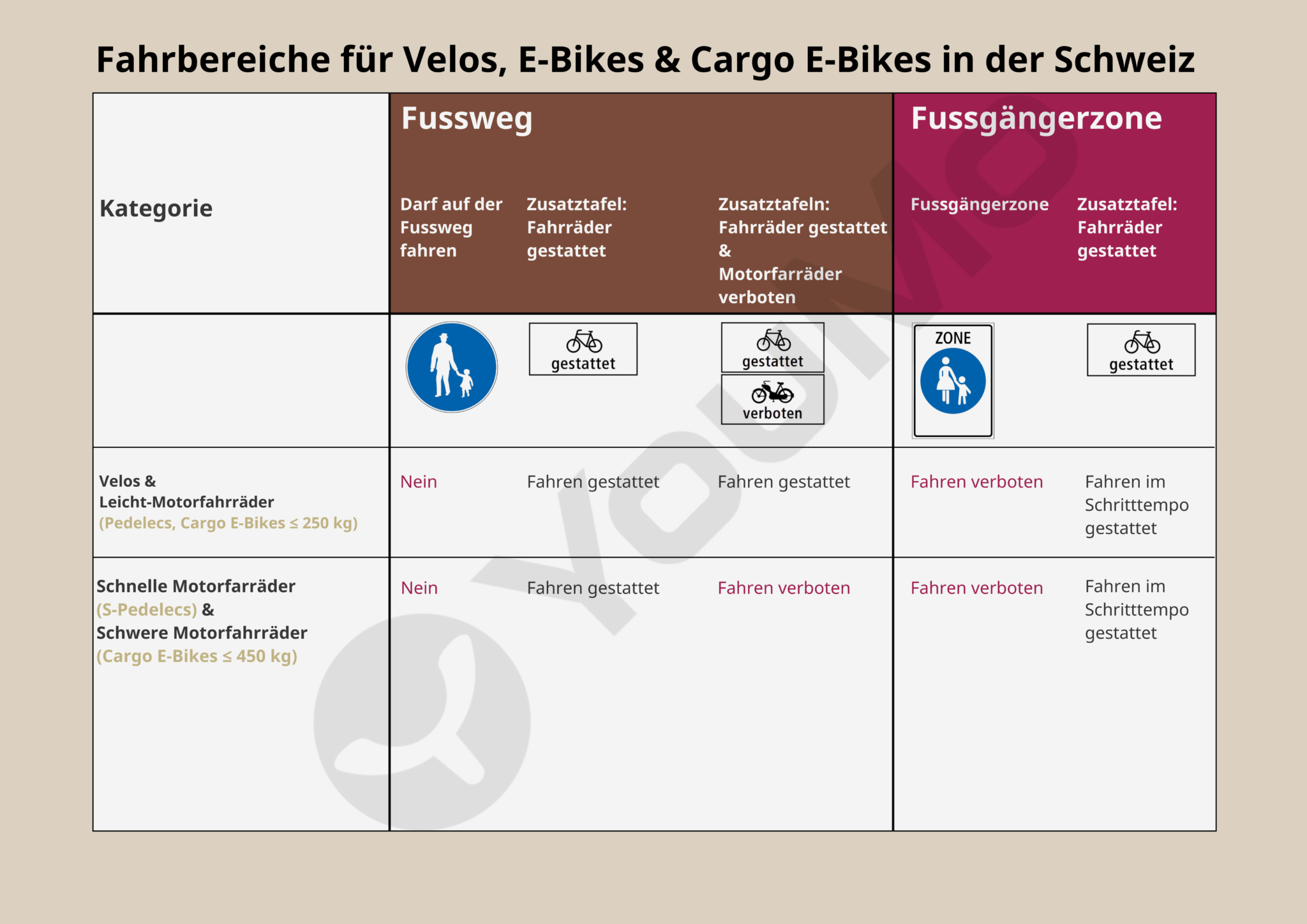 Neu 2025: E-Bike Vorschriften Schweiz – Regeln & Gesetze im Überblick | YouMo®